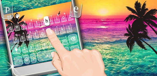 Holiday Coconut Sunset Keyboard Theme for PC - How to Install on ...