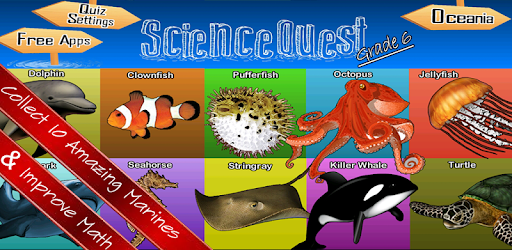 Science Quest Quiz Sixth Grade APK Download For Free