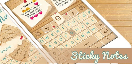 Sticky Note Emoji GO Keyboard for PC - How to Install on Windows PC, Mac