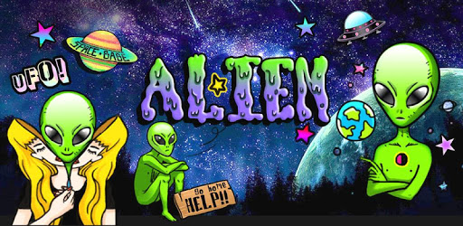 (FREE) GO SMS ALIEN STICKER for PC - How to Install on Windows PC, Mac
