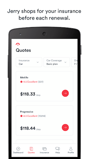 Jerry.ai: Compare & Save on Car Insurance APK Download For Free
