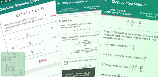 Quadratic Equation Solver with Steps and Graphs for PC - How to Install ...