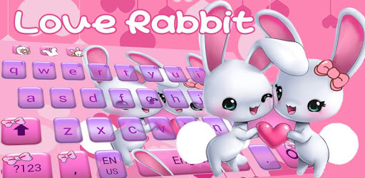 Cute bunny Keyboard Theme rabbit love for PC - How to Install on ...