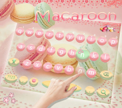 Macaroon Keyboard Sweet love APK Download For Free