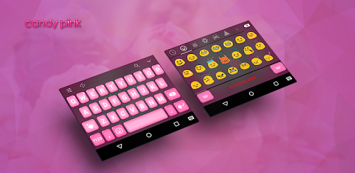 Emoji Keyboard - Candy Pink APK Download For Free