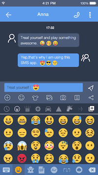Concise Black Emoji Keyboard APK Download For Free