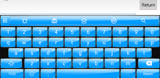 Gloss Blue Emoji Keyboard for PC - How to Install on Windows PC, Mac