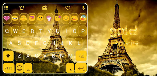 Golden Paris Emoji Keyboard for PC - How to Install on Windows PC, Mac