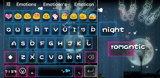 Romantic Night Emoji Keyboard for PC - How to Install on Windows PC, Mac