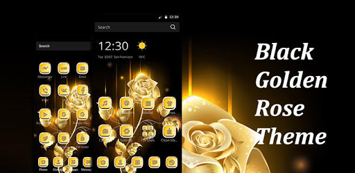 Black Golden Rose Theme for PC - How to Install on Windows PC, Mac