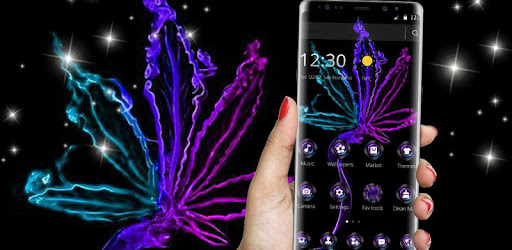 Violet Neon Black Weed Theme for PC - How to Install on Windows PC, Mac