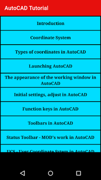 AutoCAD Tutorial - 2D & 3D ( Offline ) APK Download For Free
