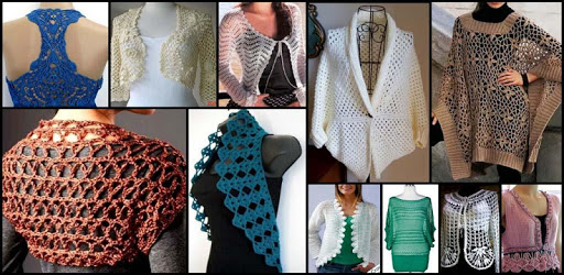 DIY Bolero Shrugs Crochet Making Women Craft Ideas for PC - How to ...