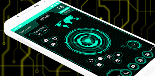 Futuristic UI Launcher 2018 - Hitech Theme APK Download For Free