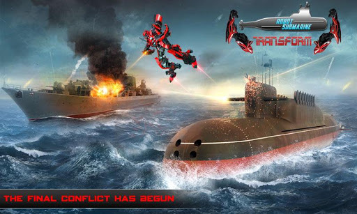 Russian Submarine - Robot Transformation Games APK Download For Free