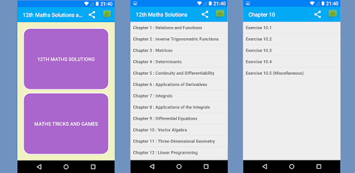 Maths 12th Solutions for NCERT for PC - How to Install on Windows PC, Mac