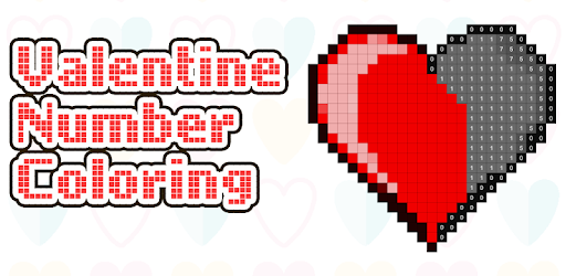 Heart Pixel Art Color By Number
