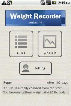 Weight Recorder APK Download For Free