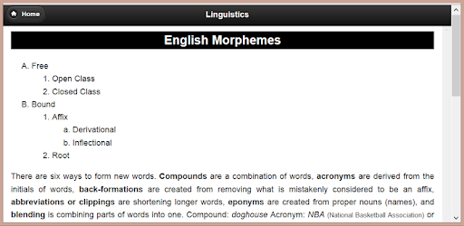 Basic Linguistics APK Download For Free