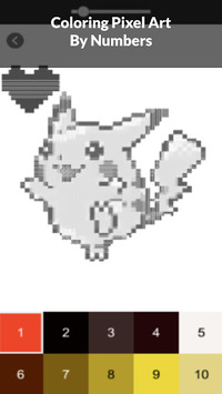 Pika Pixel Art - New Pokemon Coloring By Numbers APK Download For Free