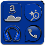 Blue Icon Pack v5.1 👻Free👻 for PC - How to Install on Windows PC, Mac