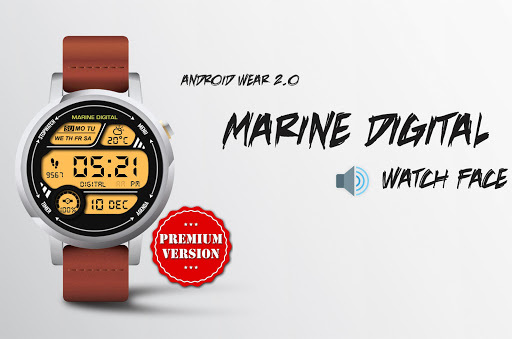Watch Face - Marine Digital APK Download For Free