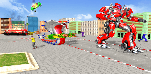 Snake Robot Transform Car Game:Robot Shooting Game APK Download For Free