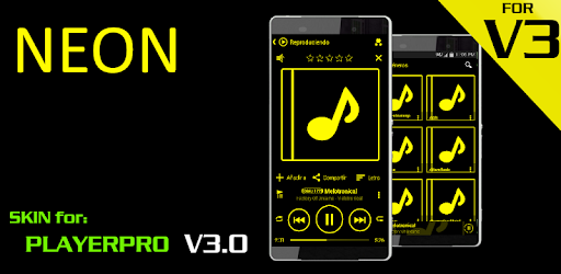 SKIN PLAYERPRO V3 NEON YELLOW for PC - How to Install on Windows PC, Mac