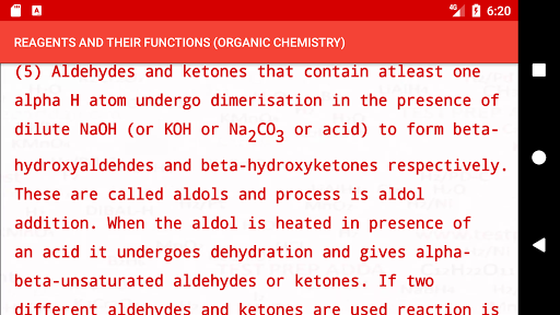 REAGENTS AND THEIR FUNCTIONS ORGANIC CHEMISTRYFree APK Download For Free
