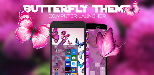 Butterfly Theme for computer launcher for PC - How to Install on ...