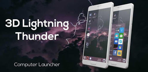 3D Lightning Thunder Theme For computer Launcher for PC - How to ...