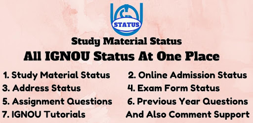 IGNOU Study Material Status for PC - How to Install on Windows PC, Mac