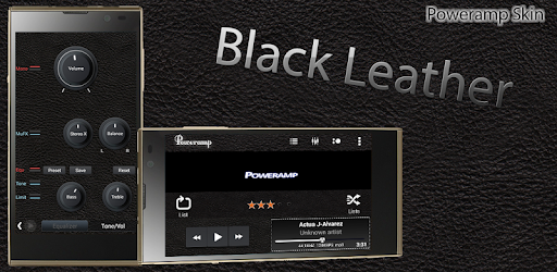 Poweramp Skin Black Leather for PC - How to Install on Windows PC, Mac