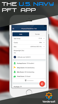 Navy PFA - PRT BCA Calculator APK Download For Free