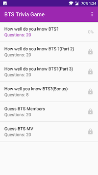 BTS Trivia Quiz Game APK Download For Free