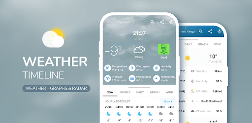 The weather timeline & weather - graphs & radar APK Download For Free