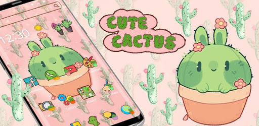 Cute Cactus Anime Theme APK Download For Free