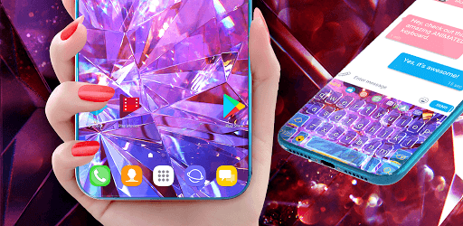 Diamond Wallpaper for Girls & Keyboard Background for PC - How to ...