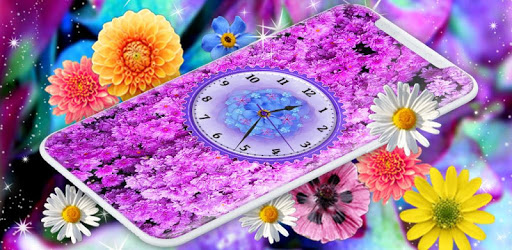 Flowers Analog Clock Live Wallpaper for PC - How to Install on Windows ...