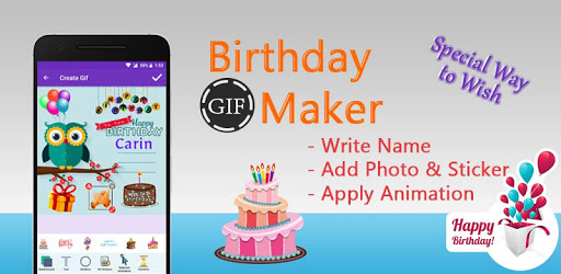 Birthday GIF Maker with Name & Photo for PC - How to Install on Windows ...