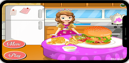 sofia hamburger cooking game APK Download For Free