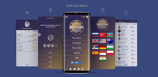Gold Quiz Game 2019 - Very interesting questions APK Download For Free