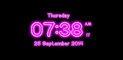 Neon Digital Clock LWP for PC - How to Install on Windows PC, Mac