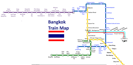 Bangkok MRT BTS Map 2018 for PC - How to Install on Windows PC, Mac