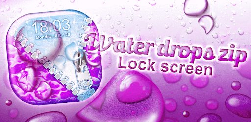 Water Drops Zip Lock Screen for PC - How to Install on Windows PC, Mac