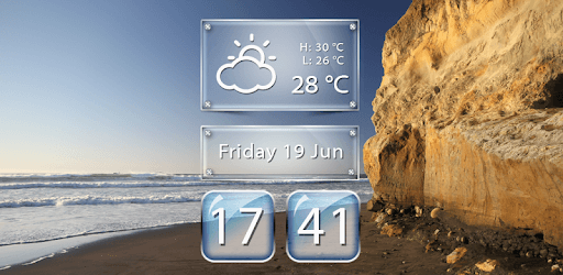 Glass Weather Clock Widget for PC - How to Install on Windows PC, Mac
