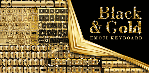 Black and Gold Emoji Keyboard for PC - How to Install on Windows PC, Mac
