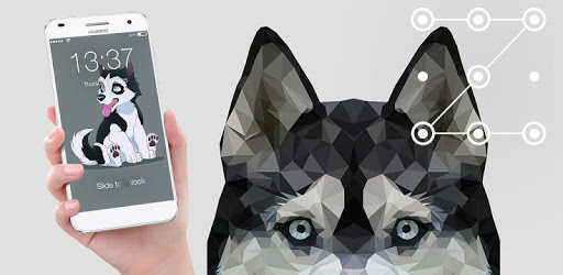 Siberian Husky ART HD Free PIN Lock Screen APK Download For Free