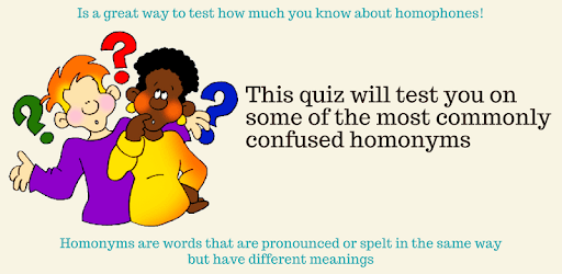 Homonyms Quiz - Test your English for PC - How to Install on Windows PC ...