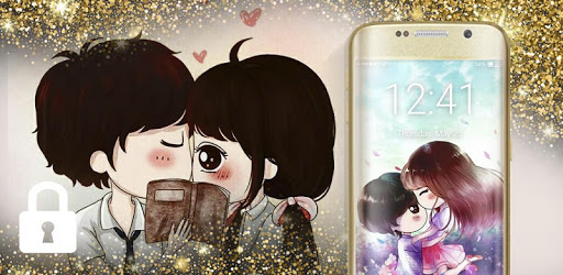 Cute Chibi Couple In Love Screen Lock for PC - How to Install on ...